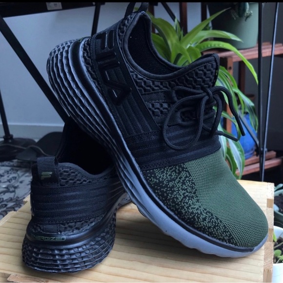 Fila | Shoes | Nib Fila Fondato 9 Energized Finish Line Chive Olive ...